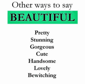 OTHER WAYS TO SAY... Beautiful - Welcome to Learn English with Carlo