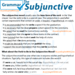 GRAMMAR - Subjunctive - Welcome to Learn English with Carlo