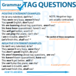 GRAMMAR - Tag Questions - Welcome to Learn English with Carlo
